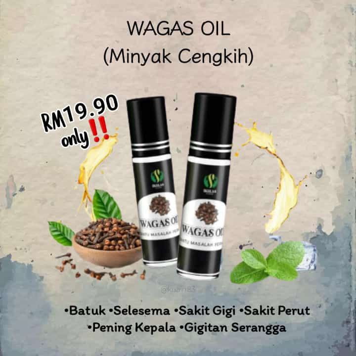Minyak Aromaterapi Cengkih Wagas Oil - MamaRaif.com